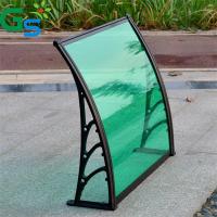 China 100% UV Protected Balcony Aluminum Patio Awning Cover Shed Polycarbonate Canopy for sale