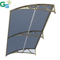 China 100% UV Protected Balcony Aluminum Patio Awning Cover Shed Polycarbonate Canopy for sale