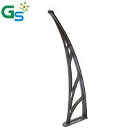 China 600*1000mm Aluminum Alloy Bracket Naturecare Polycarbonate Window Canopy Awning for sale