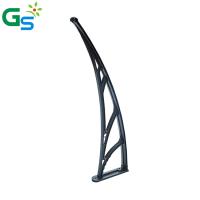 China 600*1000mm Aluminum Alloy Bracket Naturecare Polycarbonate Window Canopy Awning for sale
