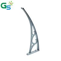 China 600*1000mm Aluminum Alloy Bracket Naturecare Polycarbonate Window Canopy Awning for sale
