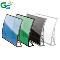 China 1000mm 1200mm Diy Aluminum Bracket Canopies Transparent Polycarbonate Awning For Outdoor Window for sale
