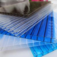 China Clear And Colored 7Mm And 8Mm Polycarbonate Pc  Hollow Sheet For Negria Market With Cheap Price for sale
