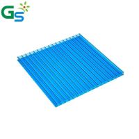 China Smoked Plastic Hollow Roof Sheet 12Mm Multiwall Polycarbonate Sheet For Front Door Canopy Shade for sale