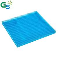 China Smoked Plastic Hollow Roof Sheet 12Mm Multiwall Polycarbonate Sheet For Front Door Canopy Shade for sale