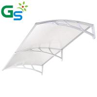 China Factory Price Sun Shade Protection Balcony Garden Gazebos Aluminum Bracket Polycarbonate Door Canopy for sale
