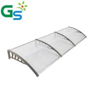 China Factory Price Sun Shade Protection Balcony Garden Gazebos Aluminum Bracket Polycarbonate Door Canopy for sale
