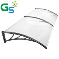 China Factory Price Sun Shade Protection Balcony Garden Gazebos Aluminum Bracket Polycarbonate Door Canopy for sale