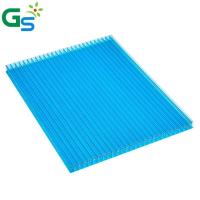 China 100% Virgin Building Bronze Opaque 16mm Triple Wall PC Polycarbonate Hollow Sheet For UK Market for sale