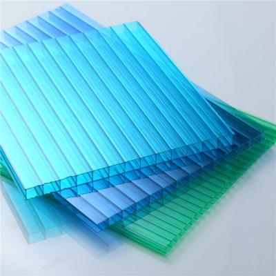 China Guangsu 10mm polycarbonate pc hollow sheet for roofing in Kenya market for sale