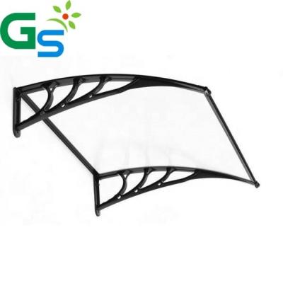 China 1Mx1 Medorn Design Aluminum Composite Polycarbonate Shop Front Awning Canopy For Roof Water Leak for sale