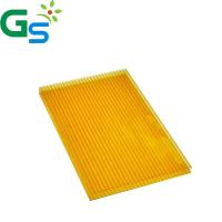 China 16mm Triple Wall Polycarbonate Sheet Clear Plastic Roofing Sheet PC Sheet Greenhouse Building Materials for sale