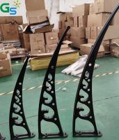 China 60Cm 80Cm 100Cm 120Cm 150Cm Strong Black Plastic Bracket Outdoor Window Canopy for sale