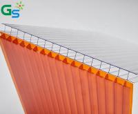 China 4mm Twin Wall Polycarbonate Hollow Sheet for Greenhouse Decoration Contemporary Style for sale
