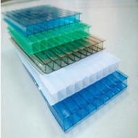 China 50 Micor UV Coating 5mm Twinwall Hollow Polycarbonate Sheet for Greenhouse and Carport for sale