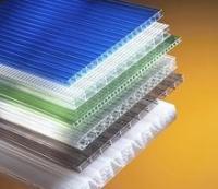 China 50 Micor UV Coating 5mm Twinwall Hollow Polycarbonate Sheet for Greenhouse and Carport for sale