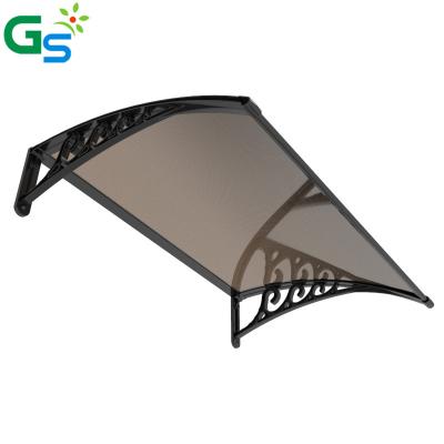 China Aluminum Profile 190Cm x 100Cm Manual Operation Canopy for Window Rain Protection for sale