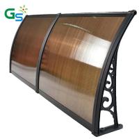 China Modern Polycarbonate Sheet Awning for Doors and Windows Transform Your Wall Cover for sale