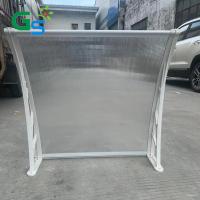 China Outdoor Plastic Polycarbonate Door Window Canopy Awning for sale