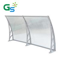 China Outdoor Plastic Polycarbonate Door Window Canopy Awning for sale