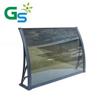 China Door Window Polycarbonate PC Awning Canopy for Sun and Rain Protection for sale