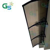 China New Style Plastic PC Board Door Window Awning for Outdoor for sale