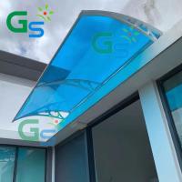 China New Style Plastic PC Board Door Window Awning for Outdoor for sale