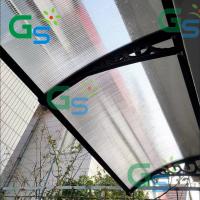 China New Style Plastic PC Board Door Window Awning for Outdoor for sale