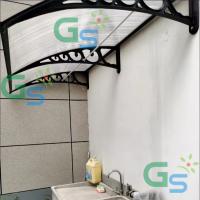 China Hot-Selling Plastic Bracket with PC Board Outdoor Sun Shade Canopy for sale