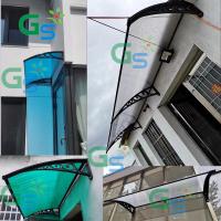 China Hot-Selling Plastic Bracket with PC Board Outdoor Sun Shade Canopy for sale