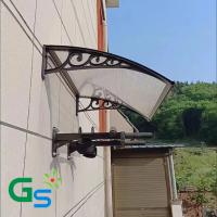 China Manual Operation PC Sail Material Outdoor Polycarbonate Awning with Easy Installation for sale