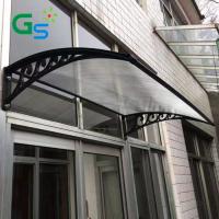 China Factory Price Durable DIY Polycarbon Awning for Door and Window for sale