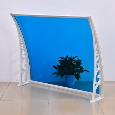 China Guangdong manufacturer professional customized 60*100cm waterproof sun protection polycarbonate canopy awning for sale