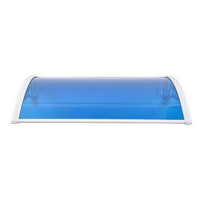 China 60*120cm UV Protected Outdoor Front Door Polycarbonate Awning in Custom Modern Style for sale