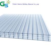 China Australia White Colored Coated Uv Euro Multiwall  Polycarbonate 4Mm Price Polycarbonate Roofing Sheet for sale