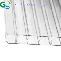 China Australia White Colored Coated Uv Euro Multiwall  Polycarbonate 4Mm Price Polycarbonate Roofing Sheet for sale