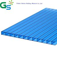 China Australia White Colored Coated Uv Euro Multiwall  Polycarbonate 4Mm Price Polycarbonate Roofing Sheet for sale