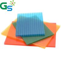 China Australia 8Mm Translucent Honeycomb Polycarbonate Hollow Sheet For Greenhouse Wall Sheet for sale