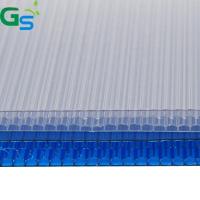 China Australia 8Mm Translucent Honeycomb Polycarbonate Hollow Sheet For Greenhouse Wall Sheet for sale