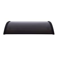 China Modern superior quality 80x300cm outdoor exterior window cover wall mount plastic bracket soild sheet awning for sale