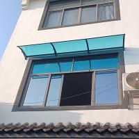 China Anti-UV Customized Colors Aluminum Alloy Frame Awning for Door Window in 60*80cm Size for sale