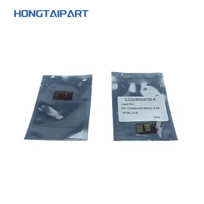 China Reset Toner Chip for OKI C332dn MC363dn AP AU Version 3.5K Page Yield 46508709 for sale