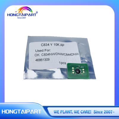 China 46861309 Drum Chip-Y 10K Page Yield Component for OKI C834 C844 C824 C835 Color Printers for sale