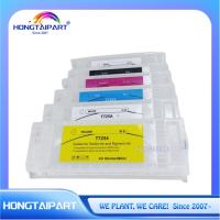China Epson T725 Series 600ml Refillable Ink Cartridge 6-Pack with One-Time Chip for F2100 F2000 F2130 F2140 F2150 F2160 Printers for sale