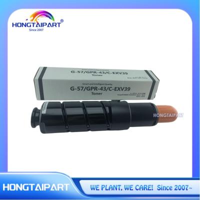 China Black Toner Cartridge NPG-57 G57 GPR43 C-EXV39 1000g for Canon IR4025 IR4035 IR4225 IR4235 IR4051 for sale