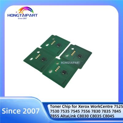 China Toner Chip Set BK Y M C 006R01509 006R01510 006R01511 006R01512 for Xerox WorkCentre 7525 7530 7535 7545 7556 for sale