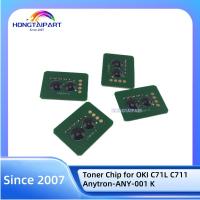 China Compatible Toner Chip for OKI C71L C711 Anytron-ANY-001 K for sale