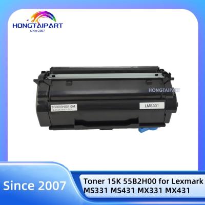 China Toner 15K 55B2H00 for Lexmark MS331 MS431 MX331 MX431 Compatible for sale