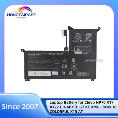 China Original Used 89% New Laptop Battery NP50BAT-4-54 15.2V 49WH for Clevo NP70 X17 AT22 for sale