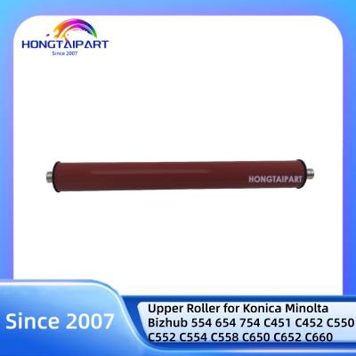 China Upper Fuser Roller A02E-2756 Compatible Konica Minolta Bizhub 554 654 754 C452 C552 for sale